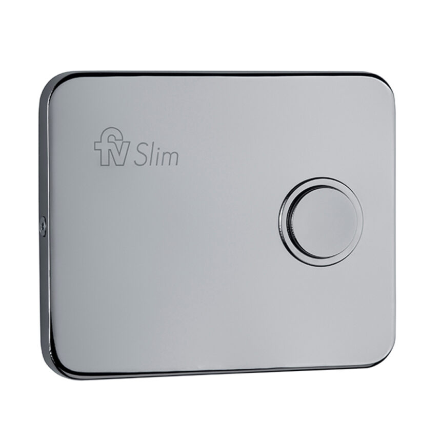 Tapa FV Con Boton Para Valvula Extra Chata Slim CR - Sanitarios Lamas